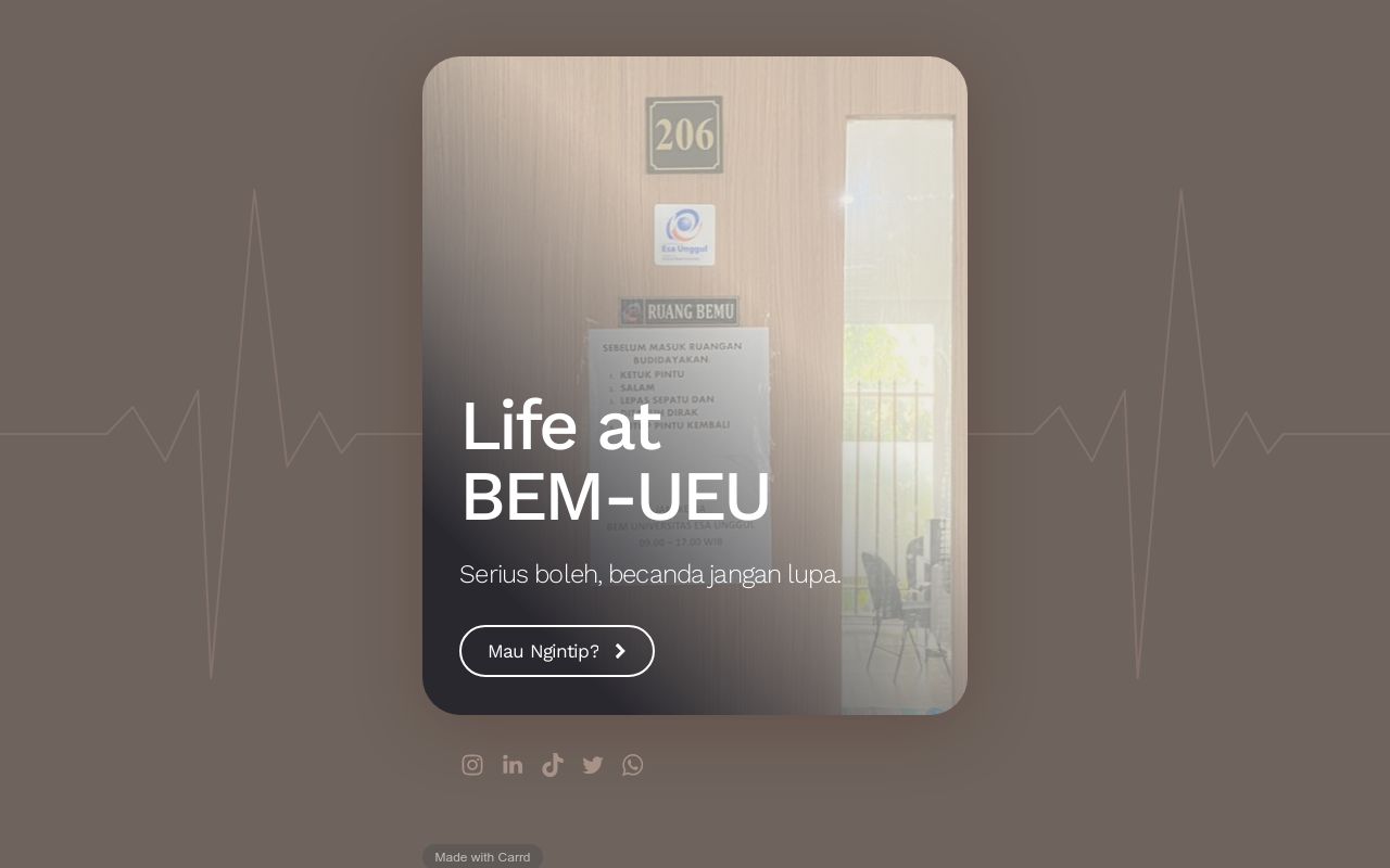 Life at BEM-UEU